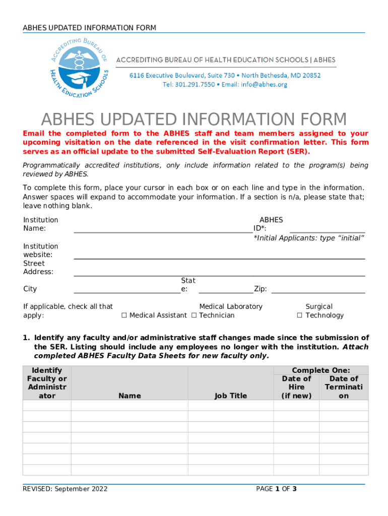 abhes updated ination Doc Template | pdfFiller