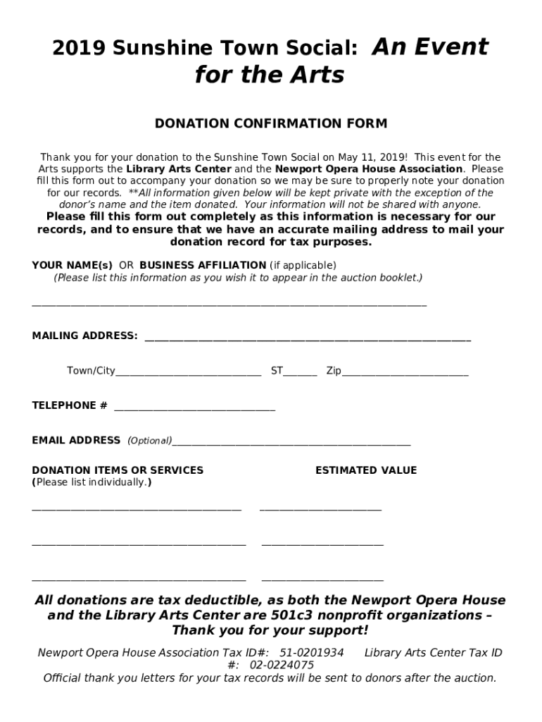Making A Donation - Renfrew - Sunshine Coach Service Doc Template | pdfFiller