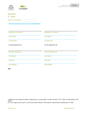 Statement to Deal with Land Doc Template | pdfFiller