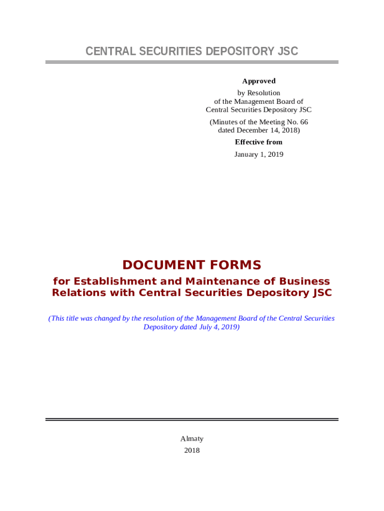 Central securities depository of Bulgarian National Bank joins ... Doc ...