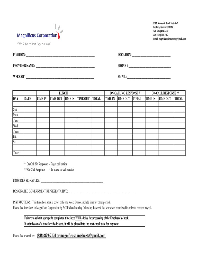 Fillable Online Sheet1 - Magnificus Corporation Fax Email Print - pdfFiller