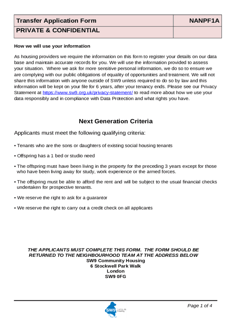 Service List - Application to Transfer from Private... Doc Template ...