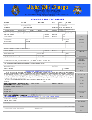 APO-RP Membership Registration . APO-RP National s - apo org Doc Template | pdfFiller