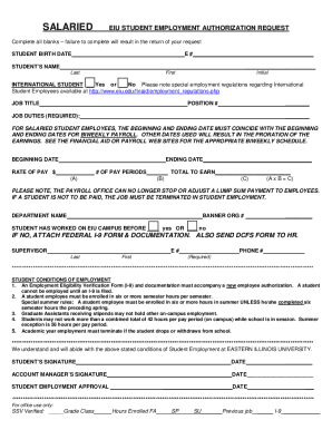 Fillable Online j-1 student on-campus employment request form - UNC ISSS Fax Email Print - pdfFiller