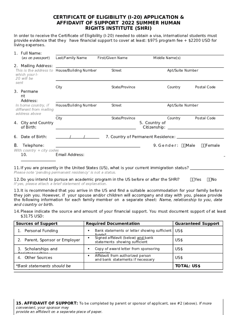 Application for Certification of Eligibility (AFCOE) Doc Template | pdfFiller
