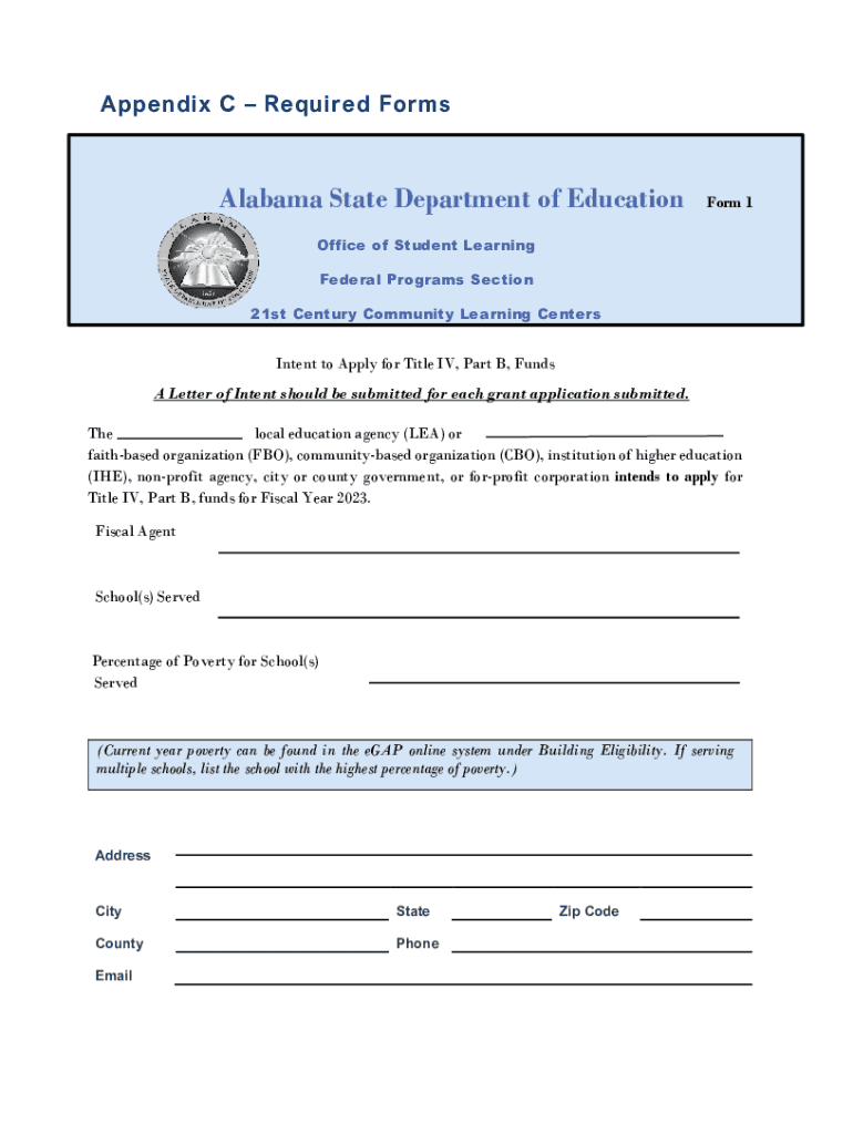 Fillable Online alabamagms blob core windows Appendix C- Required Forms Fax Email Print - pdfFiller