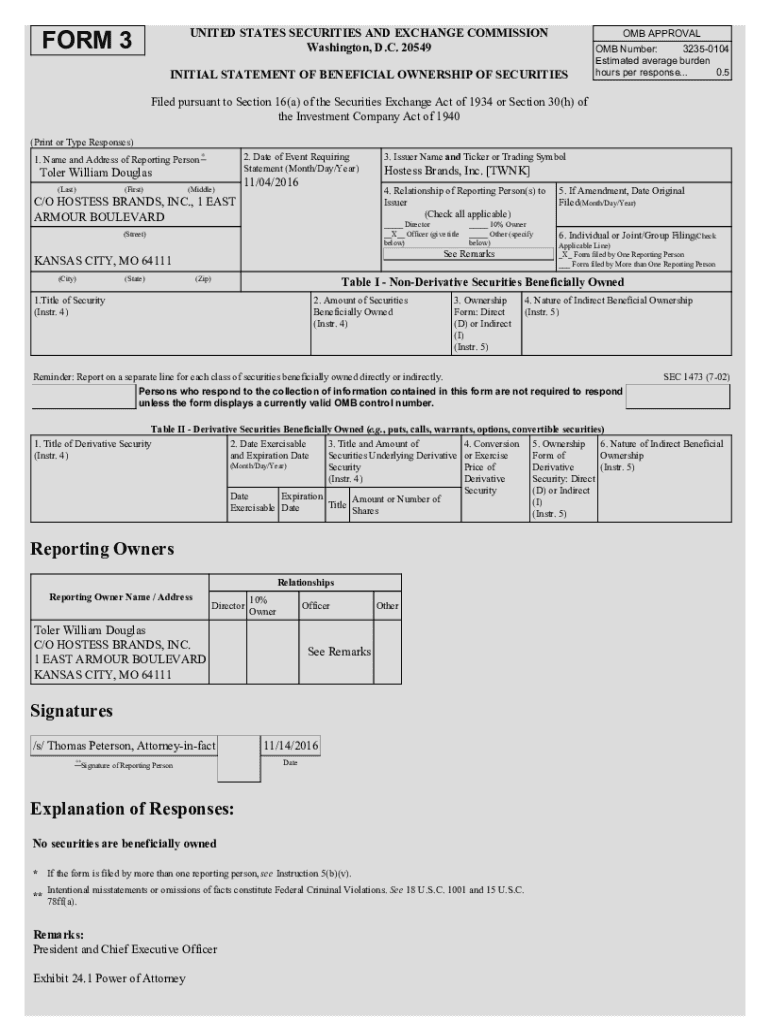 Fillable Online Toler William Douglas Fax Email Print - pdfFiller