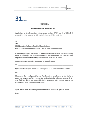 Fillable Online 2031 31FORMS FORM NO. C. (See Rule Fax Email Print ...