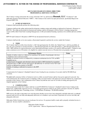 Fillable Online esb milwaukee k12 wi Contract Requisition Number ...