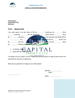 Fillable Online AFFIDAVIT FOR MERGING - Capital Smart City Fax Email ...