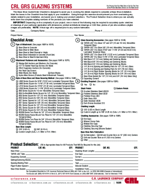 Fillable Online GRS TAPER-LOC Glass Railing System - U.S. Aluminum Fax ...