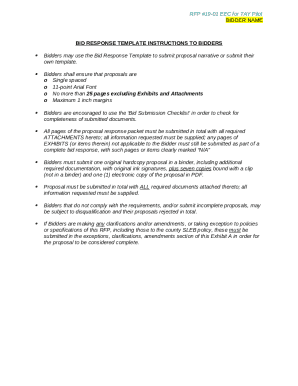 Bidder Response to ITT - Selection Questionnaire Part 1 Doc Template ...