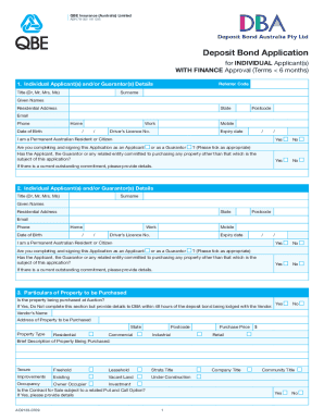 Fillable Online QBE Insurance (Australia) Limited Fax Email Print ...