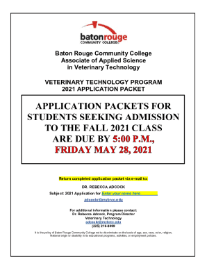 Fillable Online RADIOGRAPHY PROGRAM ADMISSION APPLICATION - PDF Free ...