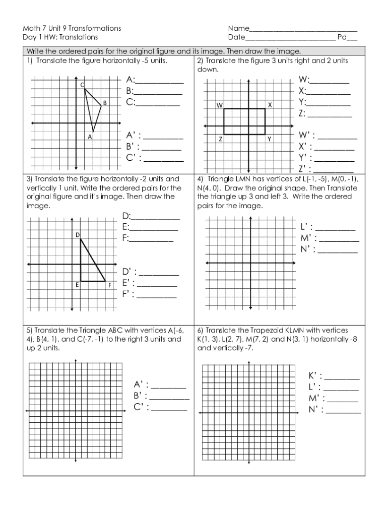 Fillable Online Translations worksheet pdf Fax Email Print - pdfFiller