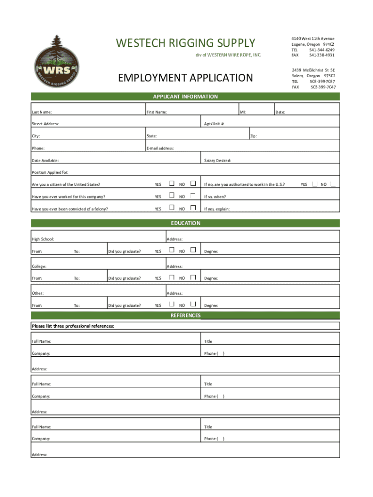 Fillable Online LocationsWCWR.com - West Coast Wire Rope & Rigging, Inc ...