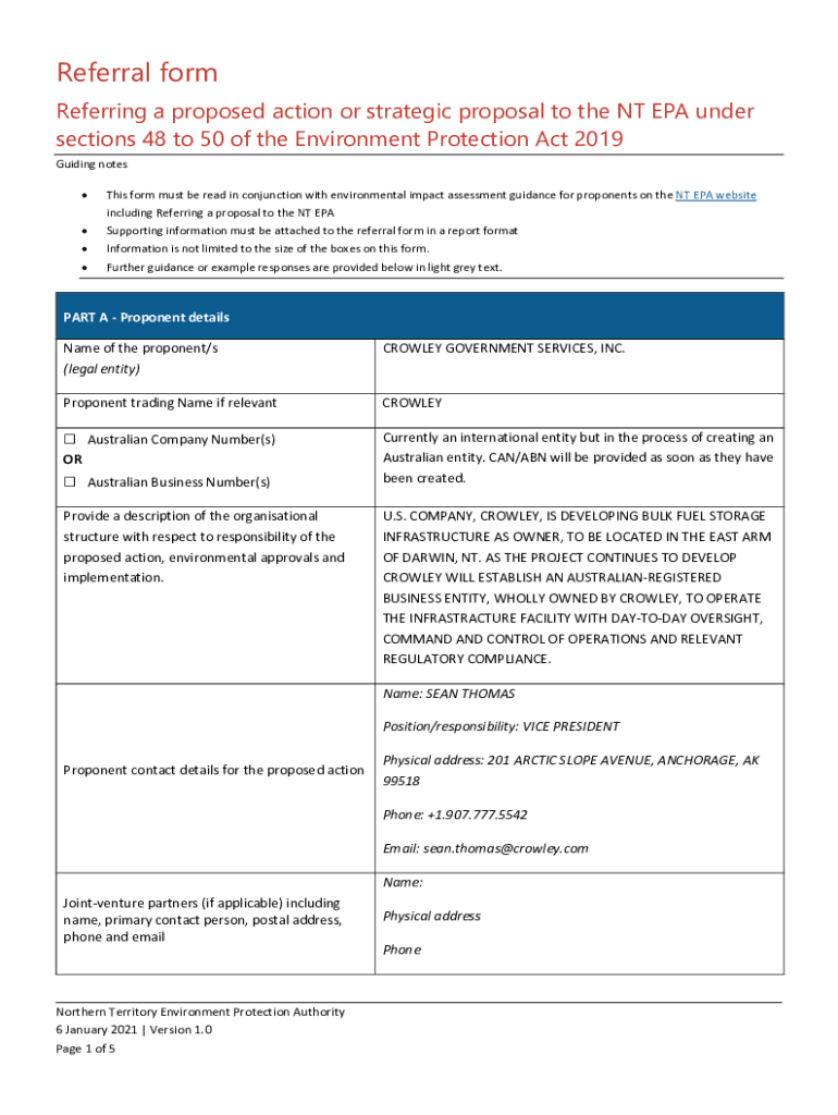 Fillable Online ntepa nt gov Caymus NTEPA referral form Fax Email Print ...