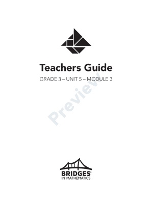 Fillable Online Bridges in Mathematics Grade 2 Teachers Guide - Unit 5 ...