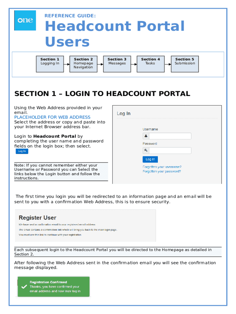 User Guide for Completing Headcount - Together for Children Doc ...