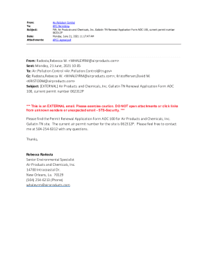 Fillable Online TDEC: Environmental Permits: Air Quality State ...