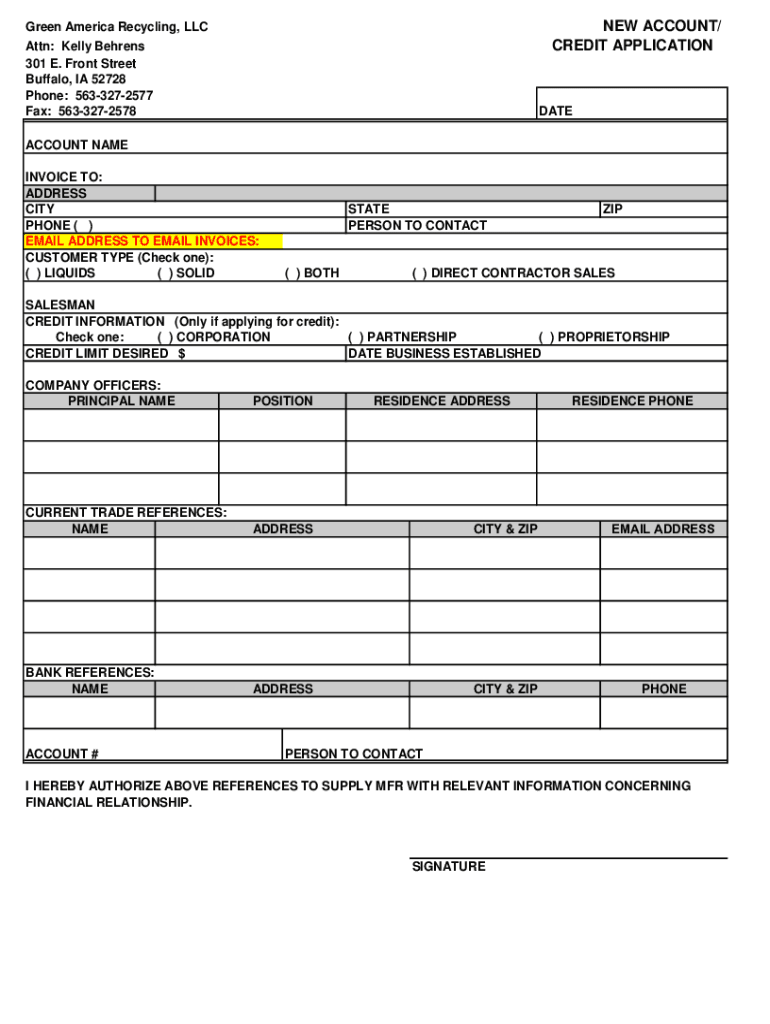 Fillable Online Download - Green America Recycling Fax Email Print ...