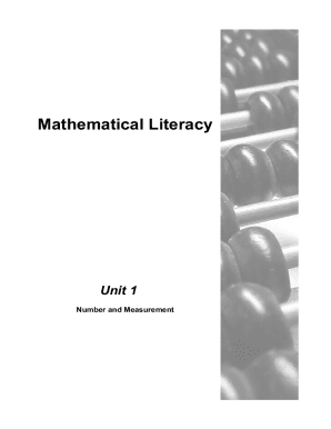 Fillable Online Maths Lit Unit 1 Fax Email Print - pdfFiller