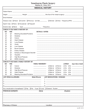 Fillable Online Acknowledgment and ConsentTanasbourne Plastic Surgery ...