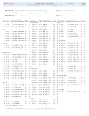 Fillable Online ISU-University High School Fax Email Print - pdfFiller