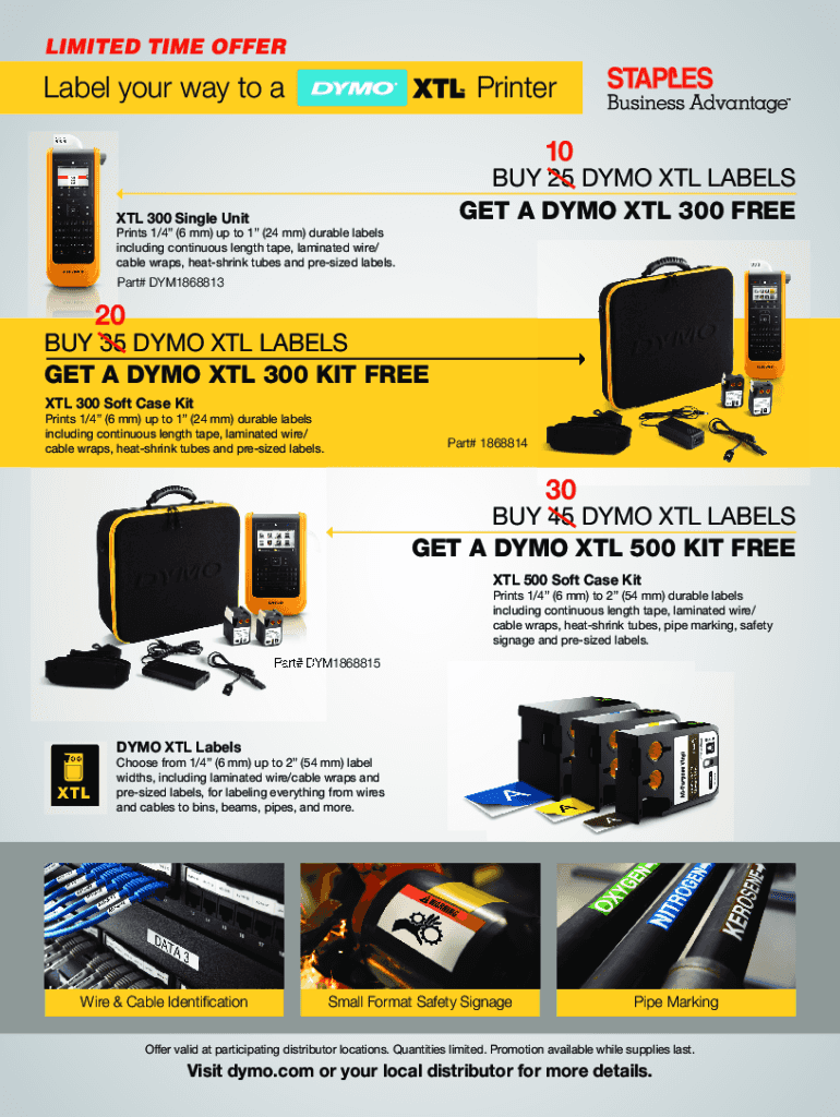 Fillable Online How to Make a Label with the DYMO XTL 300 - YouTube Fax ...