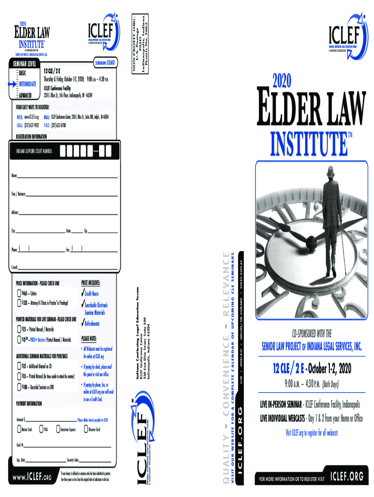 Senior Law Project Indianapolis - Fill Online, Printable, Fillable ...