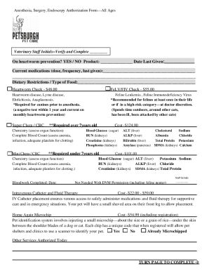 Fillable Online Shelter Island Veterinary Hospital Drop Off Form Fax ...