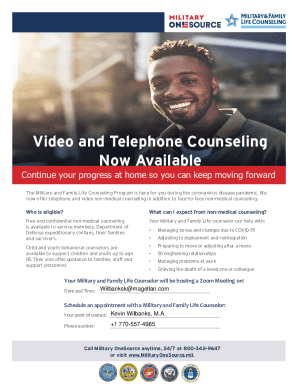 Fillable Online Military & Family Life Counselors - Marine Corps ...
