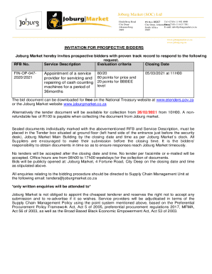 Fillable Online Recruitment - Application form (1).pdf - Joburg Market ...