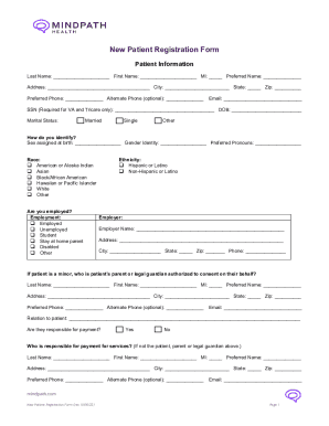 Fillable Online new registration form - Western Washington Medical Group Fax Email Print - pdfFiller