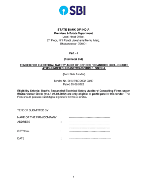 Fillable Online Tender-Notice-Document-For-Electrical-Safety ...