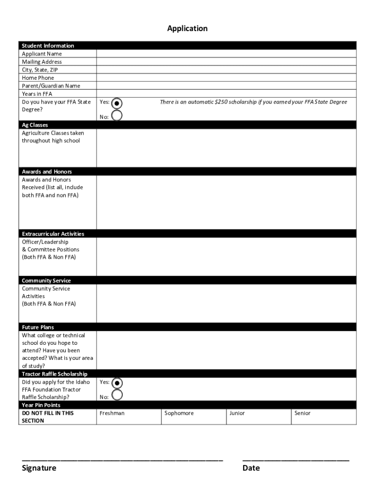 Fillable Online National FFA Frequently Asked Questions (FAQ ...
