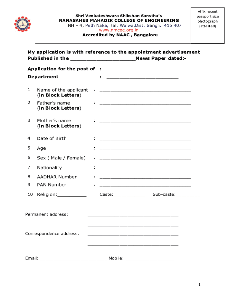 Fillable Online Annexure-R-KLS-GIT-Application-Format1 Fax Email Print ...