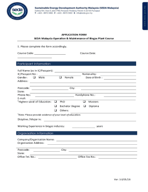 Fillable Online FiT Application Form Fax Email Print - pdfFiller