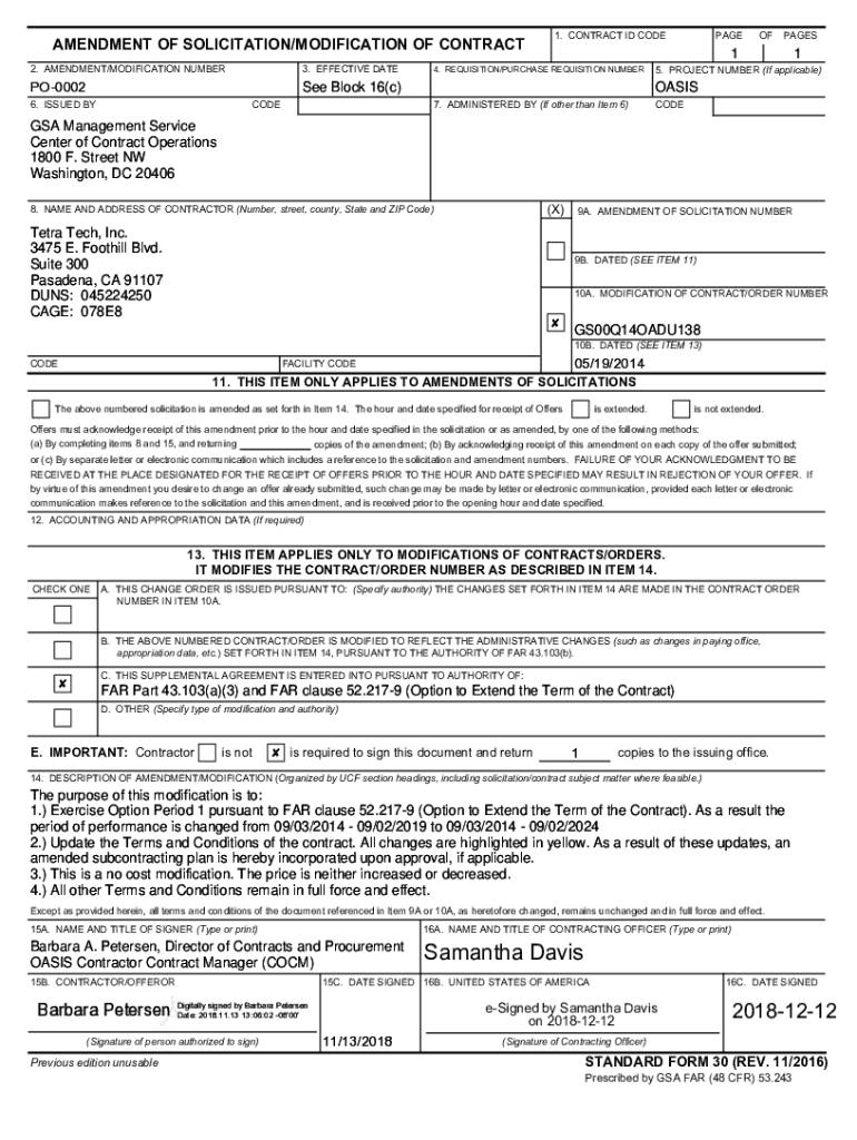 Fillable Online Tetra Tech, Inc Fax Email Print - pdfFiller