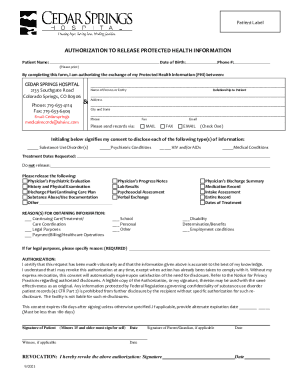 Fillable Online authorization-to-release-obtain-patient-information ...