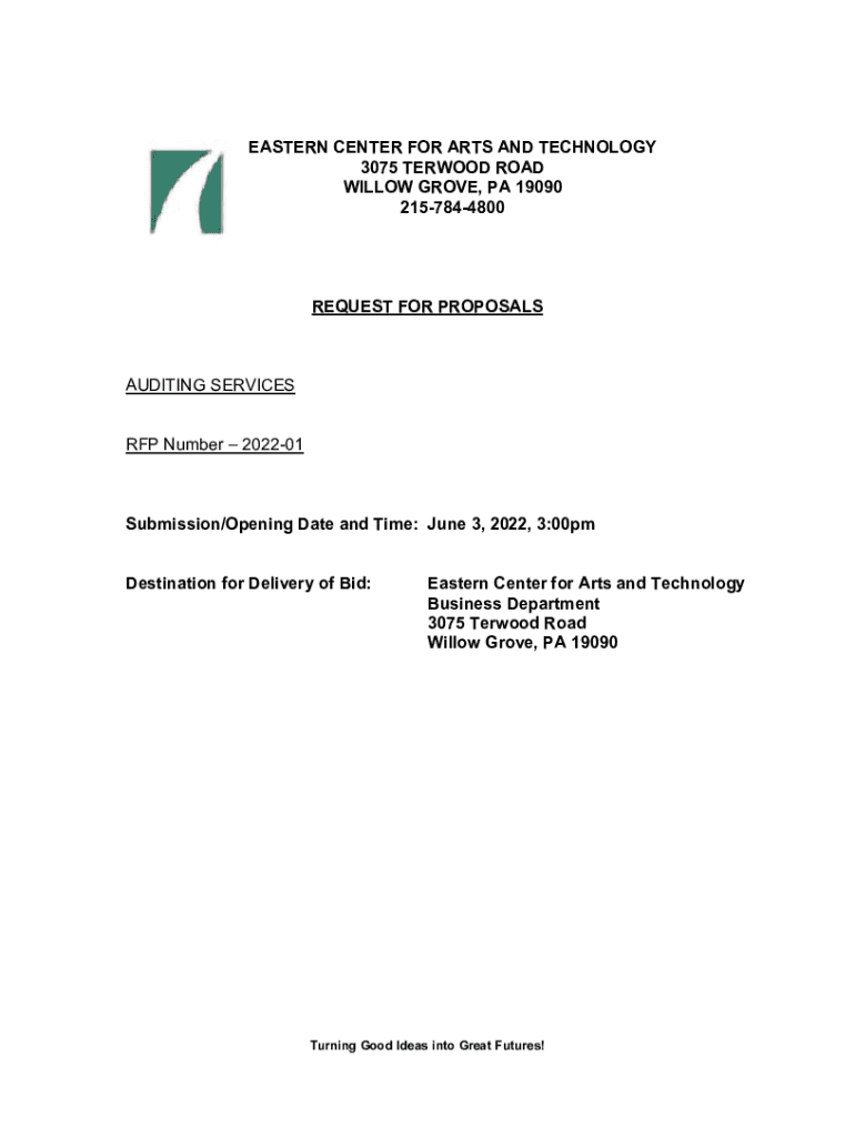 Fillable Online Eastern Center for Arts and TechnologyCollege - My Future Fax Email Print ...