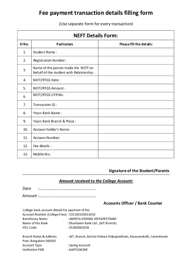 Fillable Online Online Payment Details filling form Fax Email Print ...