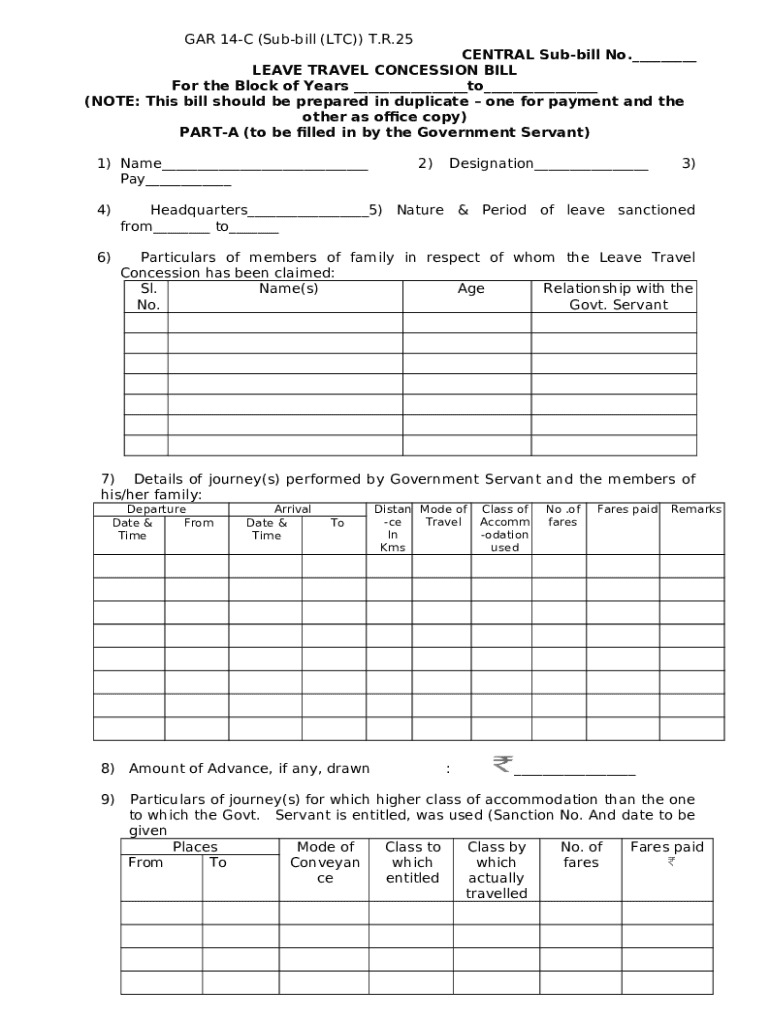 LTC Certificate to ICAR-CTRI Research Stations Doc Template | pdfFiller