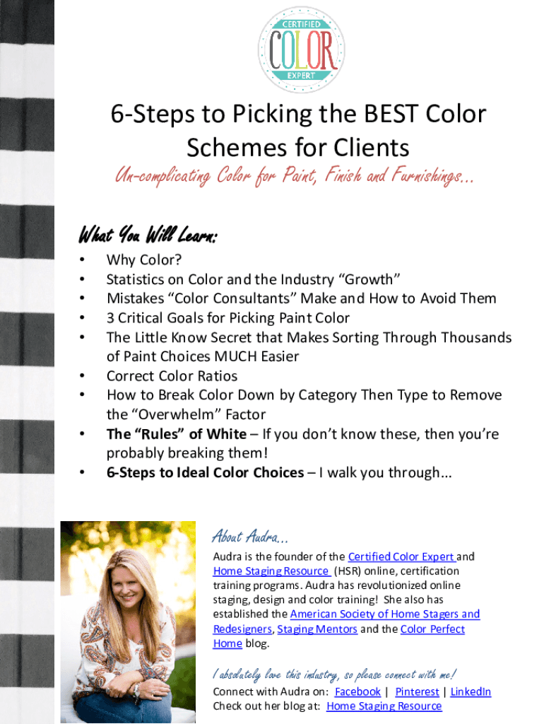 Fillable Online Color Theory 101: A Complete Guide to Color Wheels ...