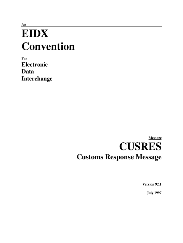 Fillable Online DoD Transportation Electronic Data Interchange (EDI ...
