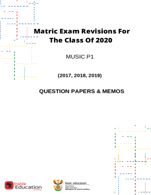 Fillable Online Past papers - Department of Basic Education Fax Email ...