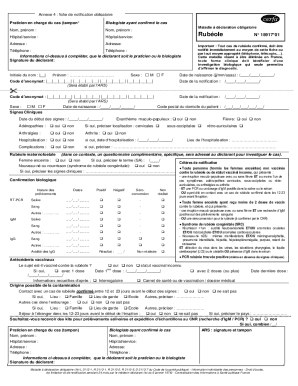 Fillable Online avis d'arrt de travail - Ameli Fax Email Print - pdfFiller