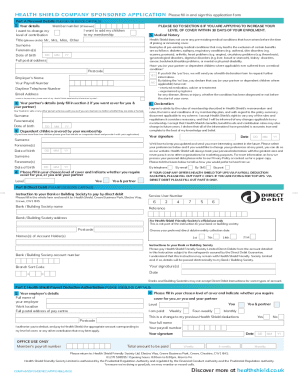 Fillable Online SimpleCare application form: Add a dependant - Now ...