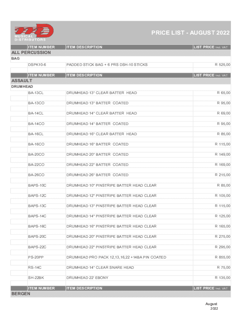 Fillable Online ITEM NUMBER Fax Email Print - pdfFiller