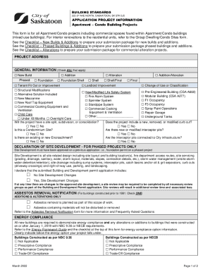 Fillable Online This form is for all Apartment/Condo projects including ...